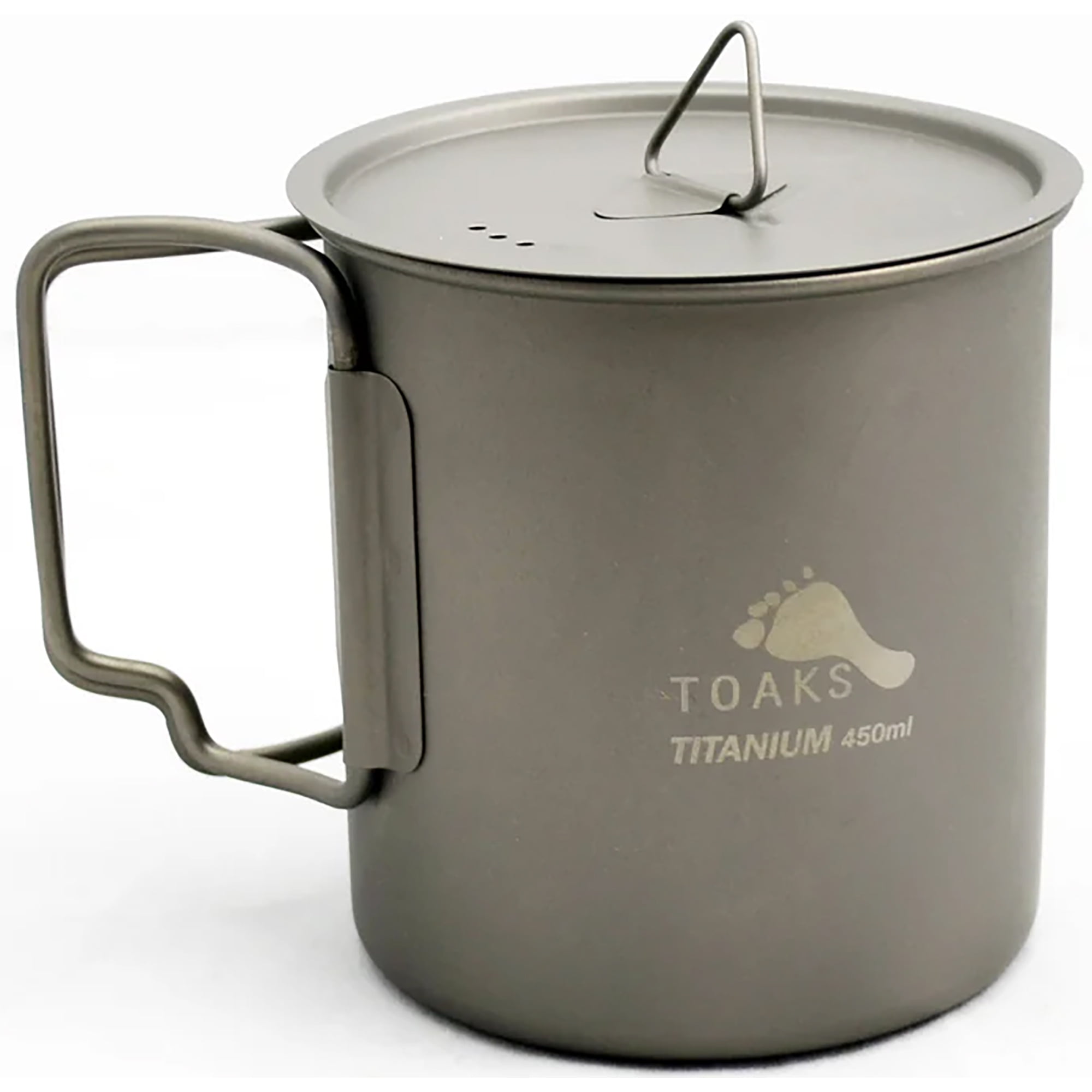 TOAKS Titanium 450ml Cup with Lid - Outdoor Cooking - Walmart.com