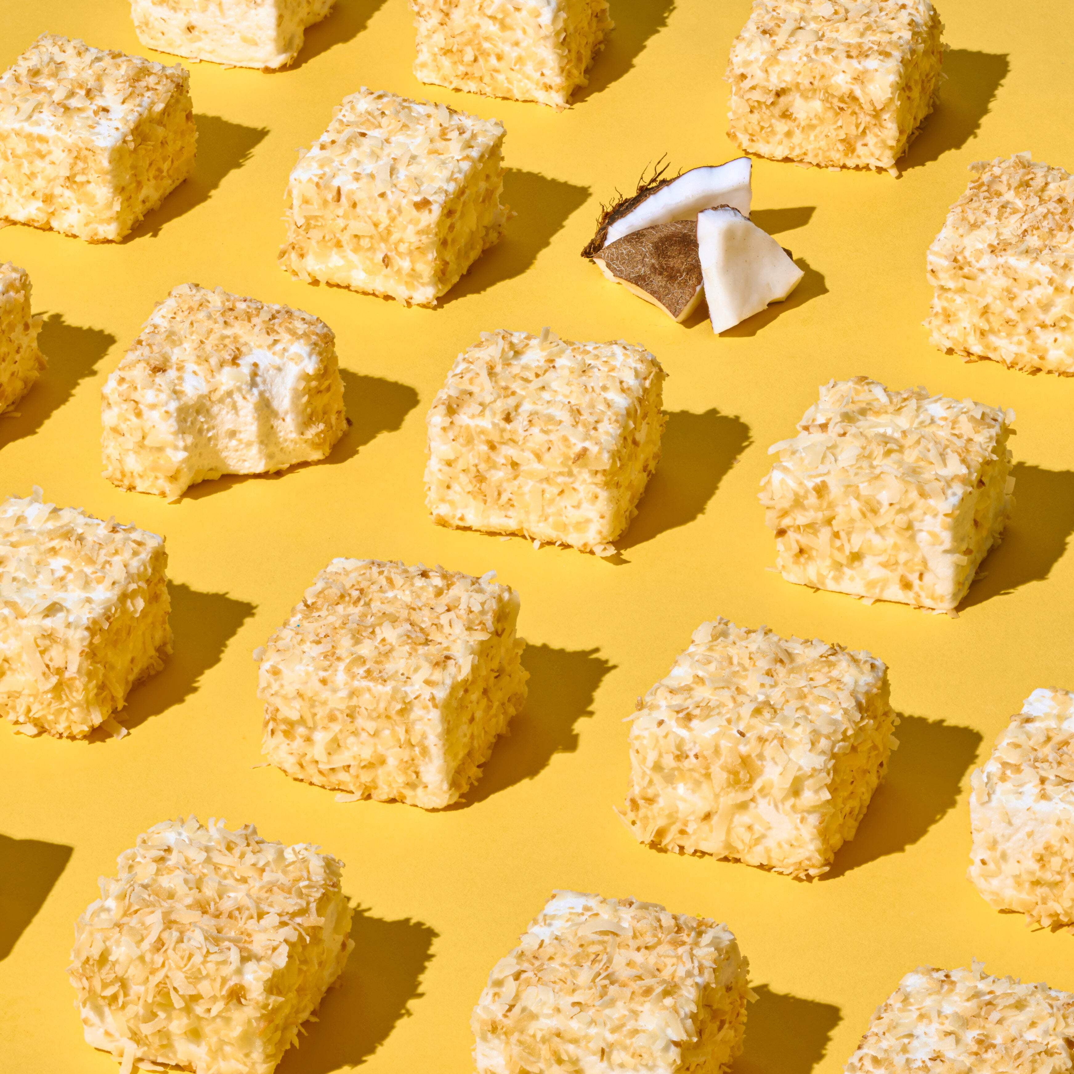 The Marshmallow Shop Handcrafted Toasted Coconut Marshmallows, Gourmet ...