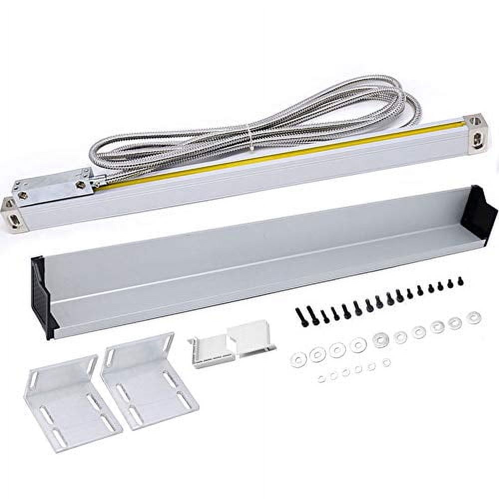 TOAUTO 2 Axis Digital Readout DRO, LCD Display 5um Glass Linear Scale ...