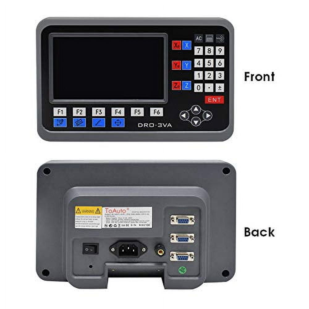 TOAUTO 3 Axis Digital Readout DRO LCD Display for CNC Milling Lathe EDM Machine - Walmart.com