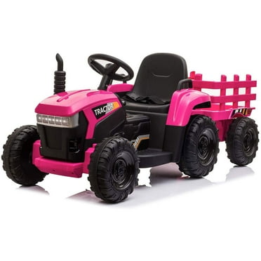 Case IH Magnum Tractor and Trailer Girls' 12-Volt Battery-Powered Ride ...