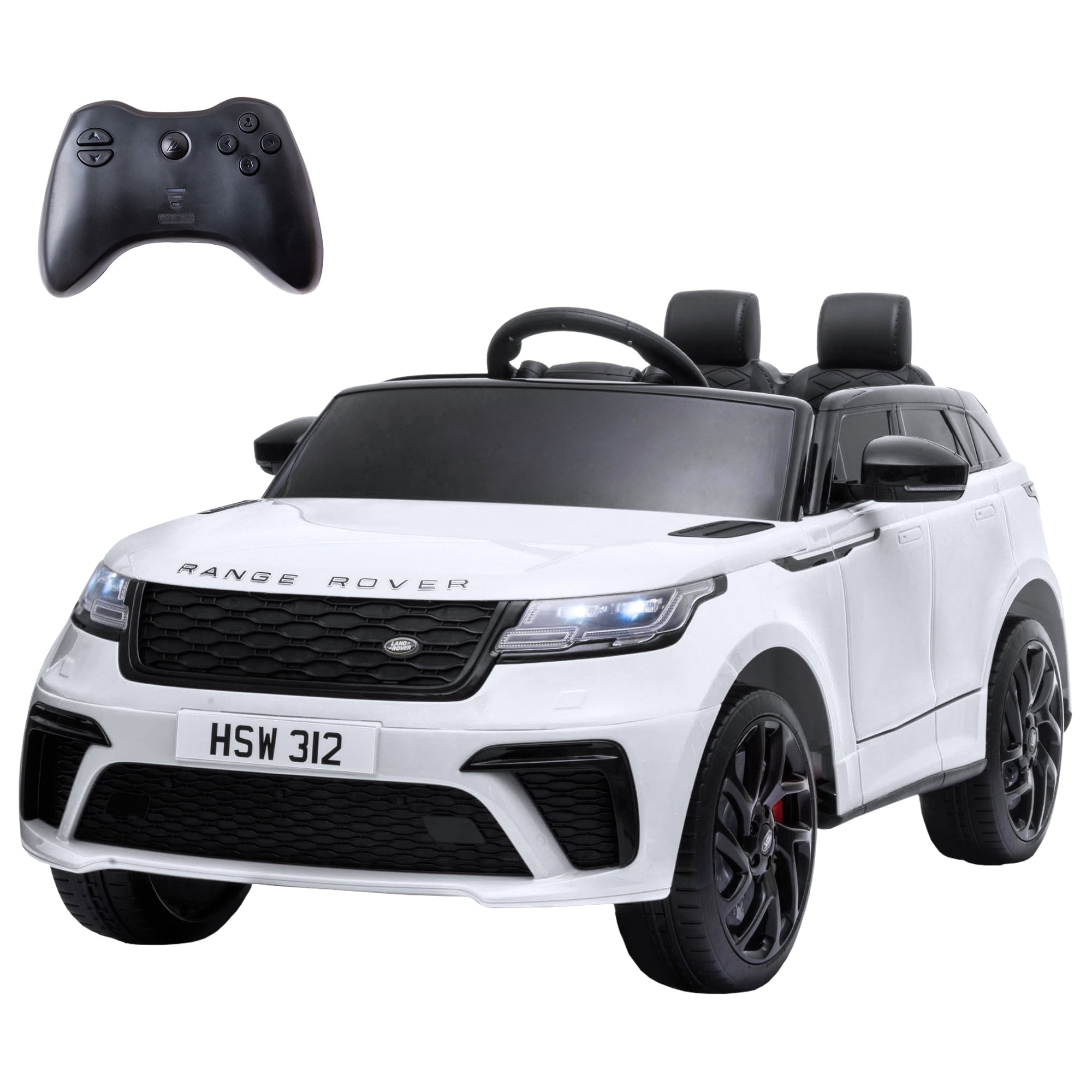 TOBBI 12V Kids Ride on Car with Remote Control Range Rover Velar ...
