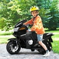 TOBBI 12V Electric Motorized Kids Ride on Motorcycle with Training ...