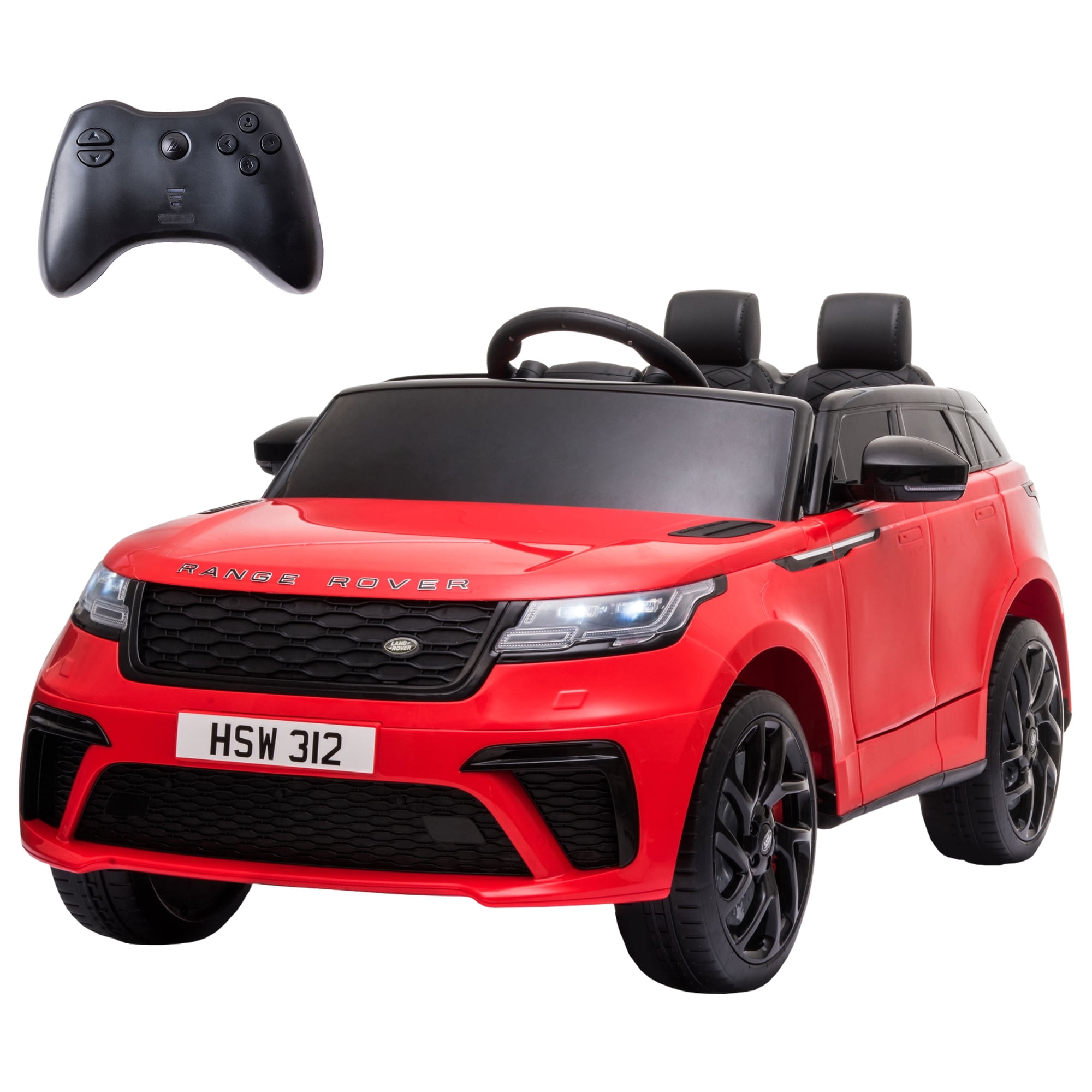 TOBBI 12V Range Rover Velar Licensed Kids Ride on Car Battery Powered ...
