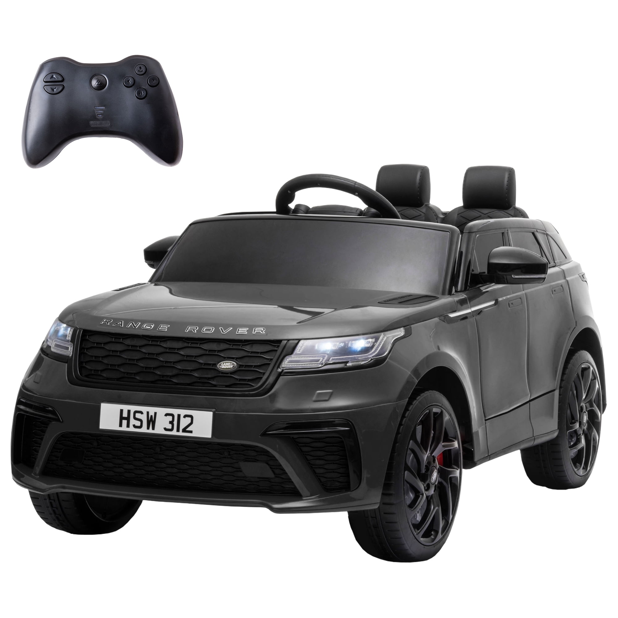 TOBBI 12V Range Rover Velar Licensed Electric Rideable for Kids with ...