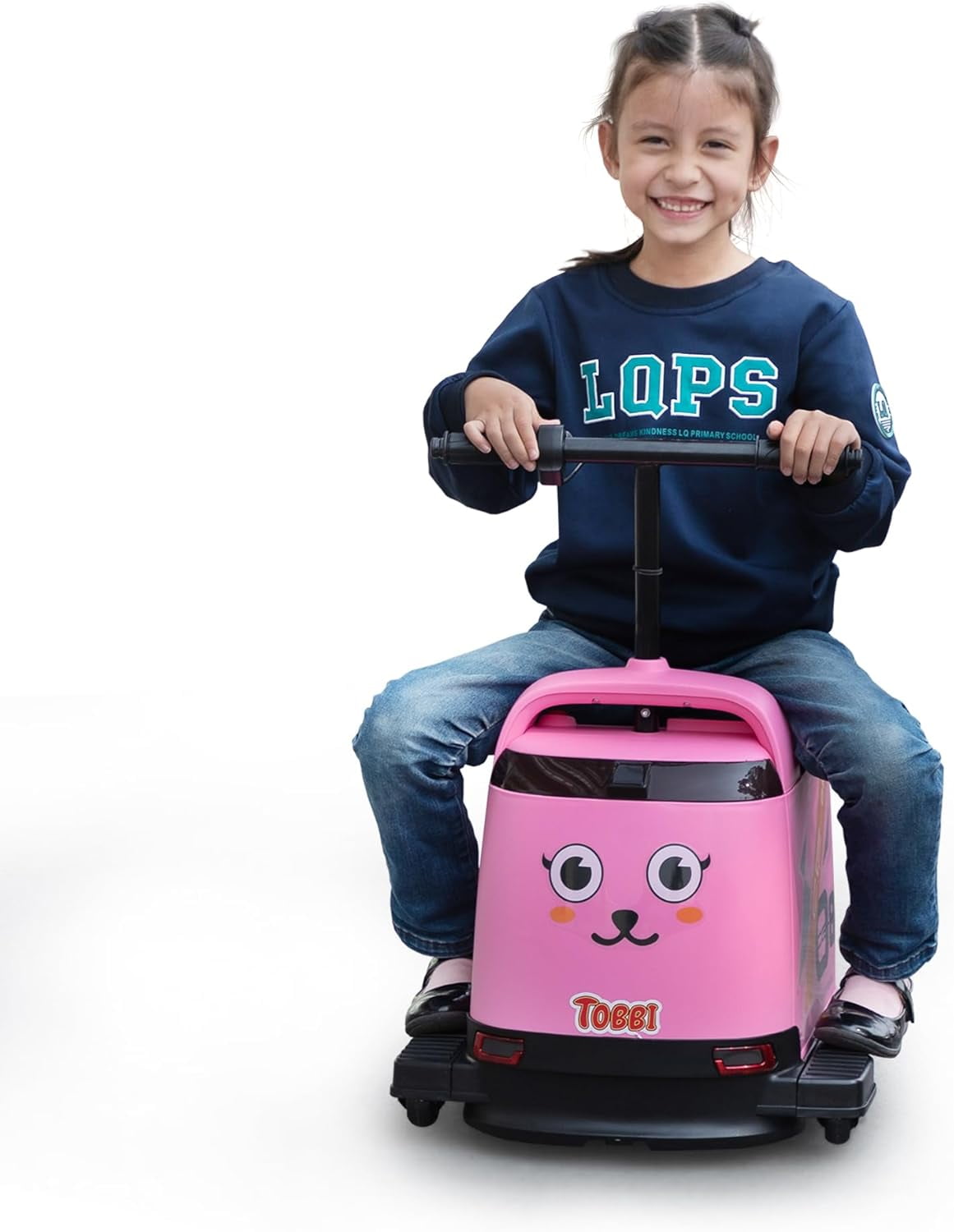 TOBBI 12V Ride On Car for Kids, Electric Box Car Toy 4-Wheel Electric ...