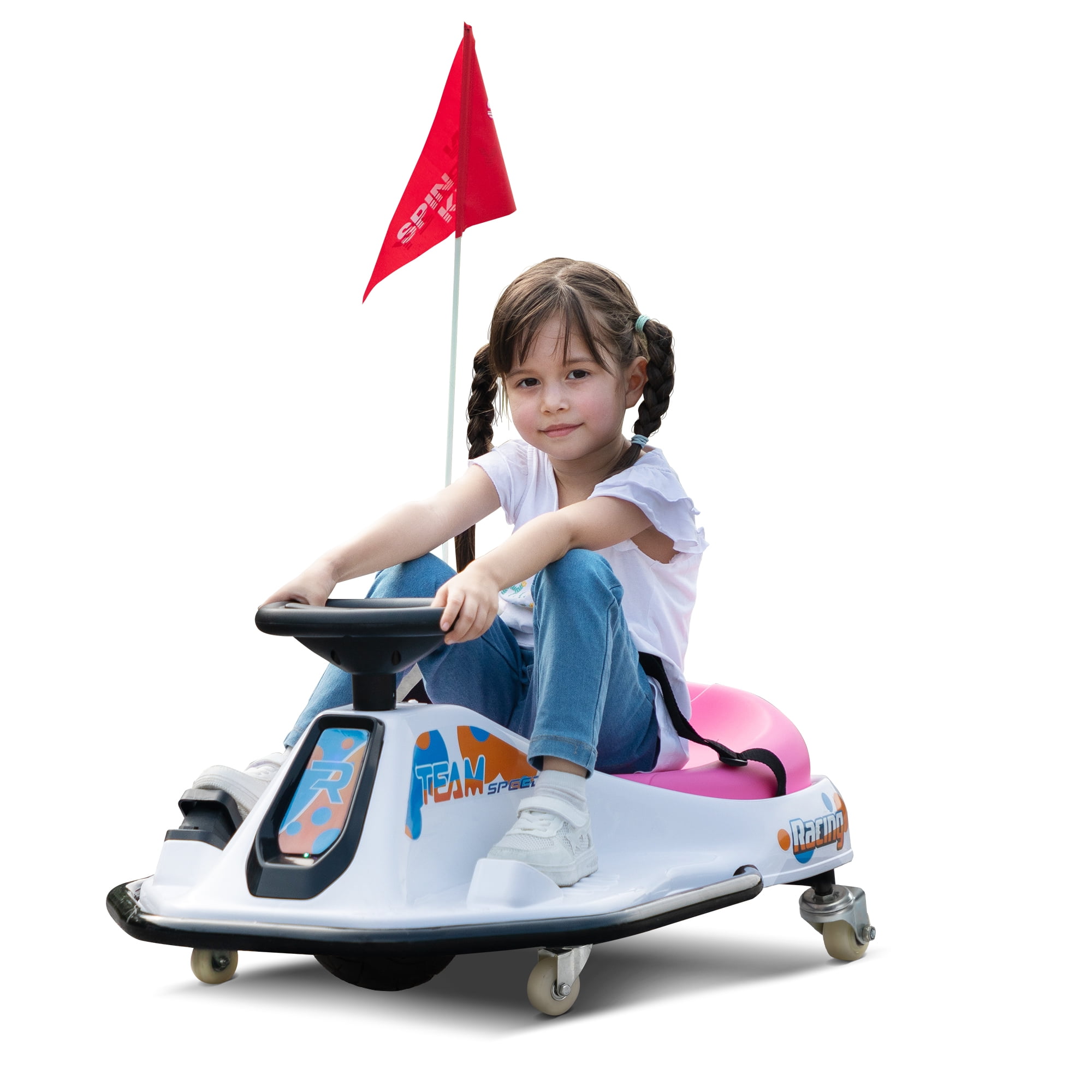 TOBBI 24V Ride on Drift Car for kids Electric Drifting Go-Kart with ...