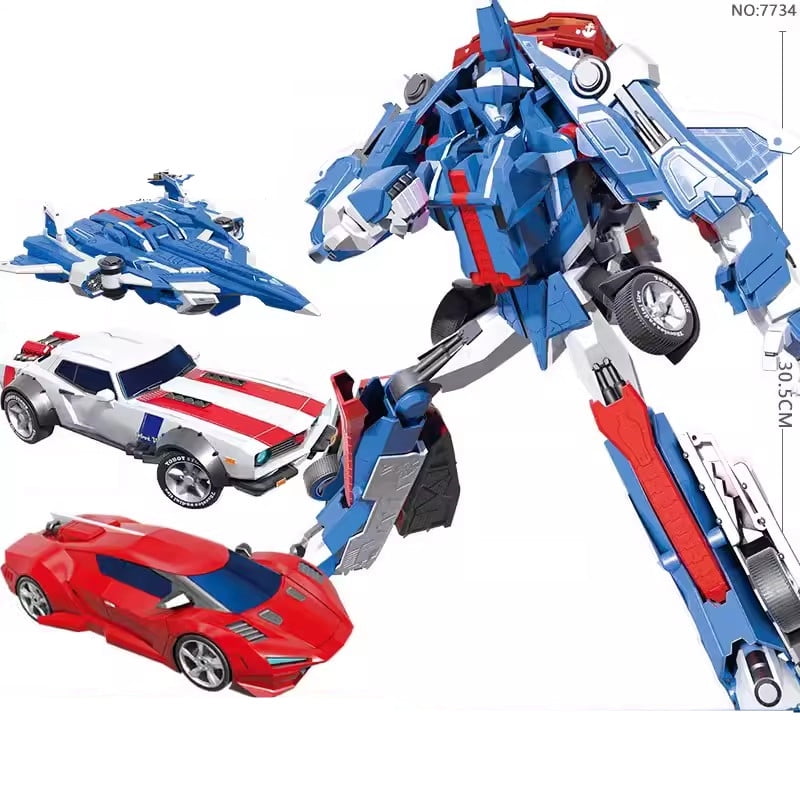 TOBOT LEON ROVER Transform Combined Mecha Robot Tobot Extension Vehicle ...