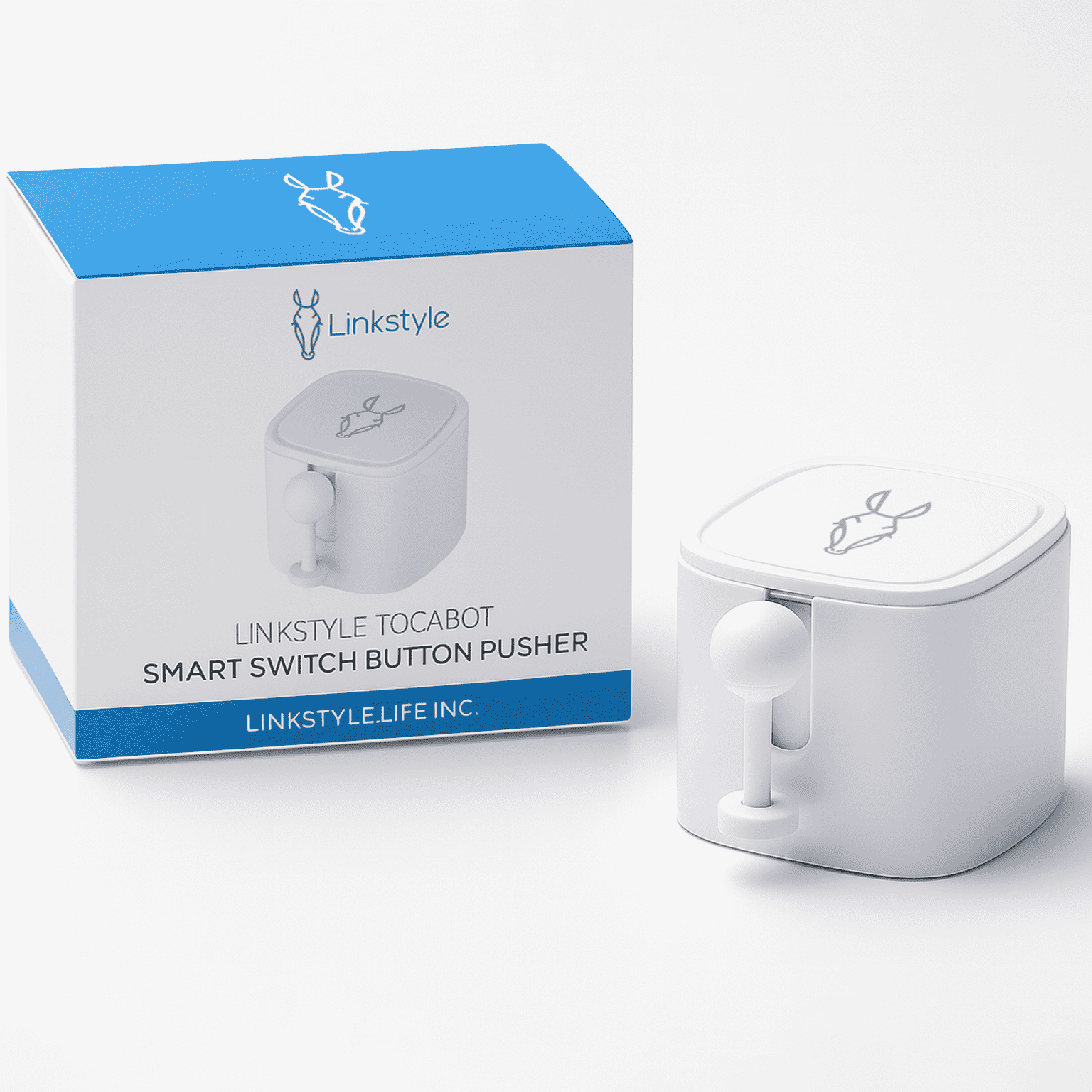TOCABOT Smart Switch Button Pusher — Bluetooth Fingerbot-Style Light ...