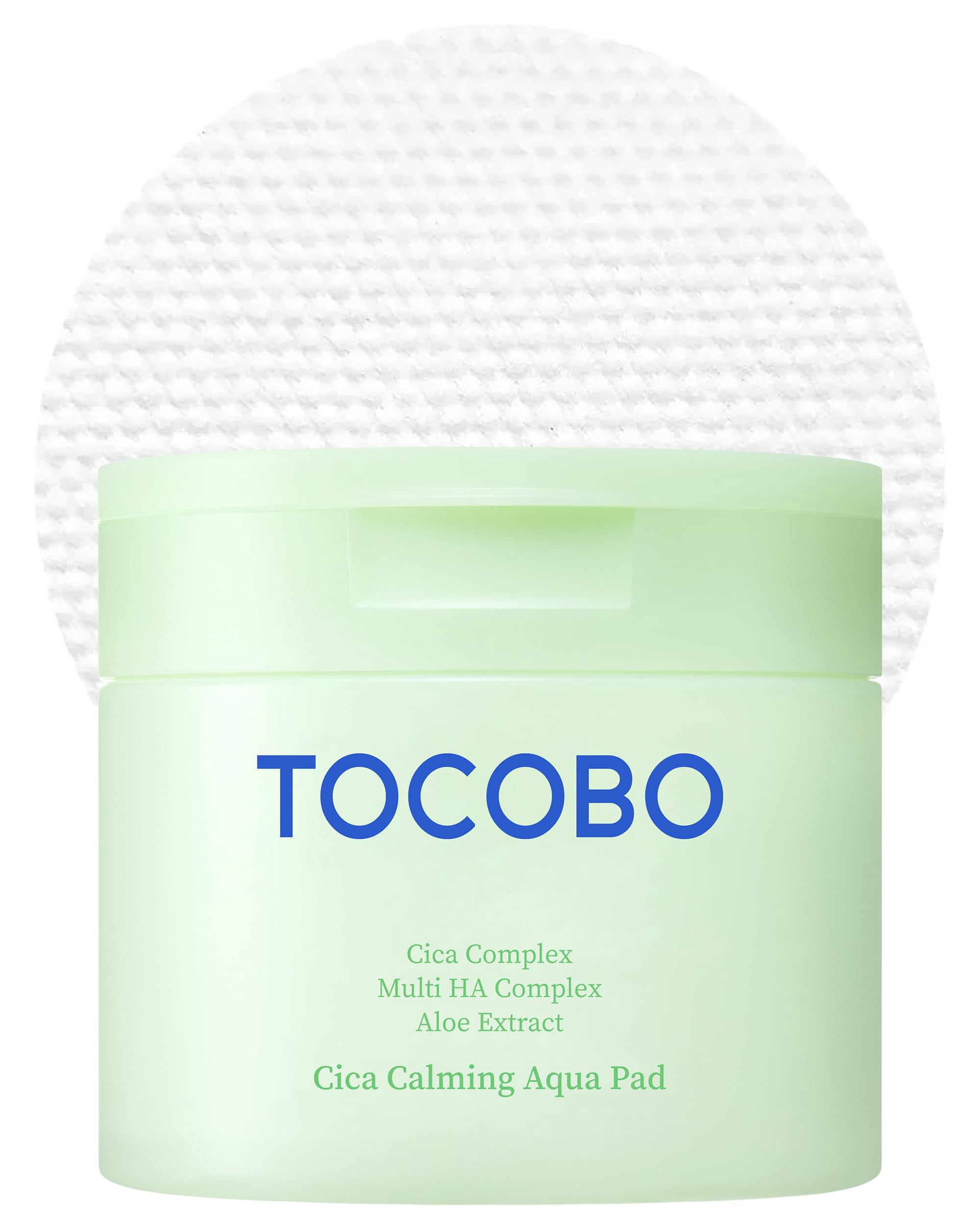 TOCOBO CICA Calming Aqua Toner Pad – Korean Vegan Dual-Sided Toner Pads ...