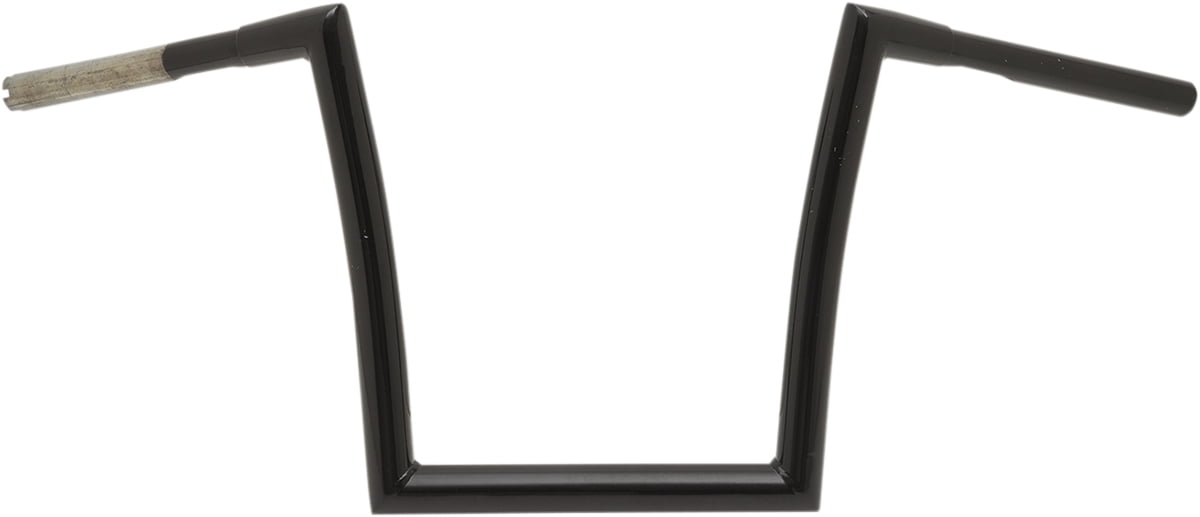 TODD'S CYCLE 1 1/4" Strip Handlebars Gloss Black 14" 0601-3133 - Walmart.com