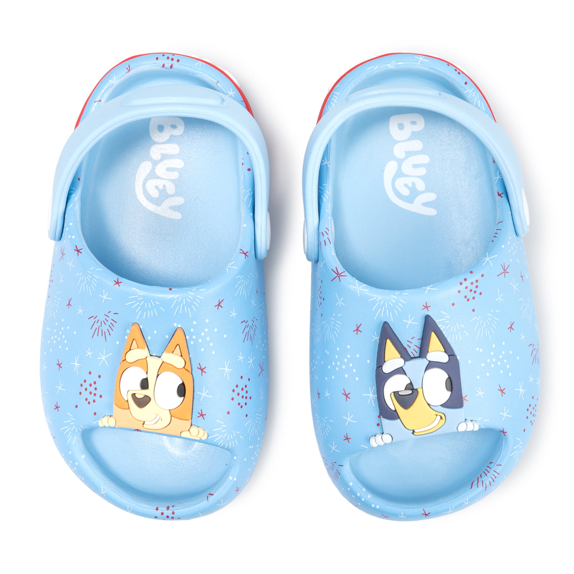 Bluey Toddler Unisex Comfort Clog Sandal - Walmart.com
