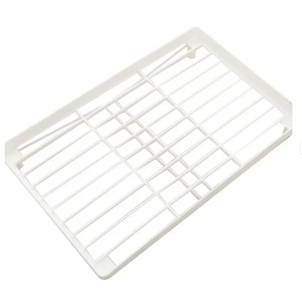 TODOZO Storage Rack White Wire Stacking Cabinet Shelf Stackable ...