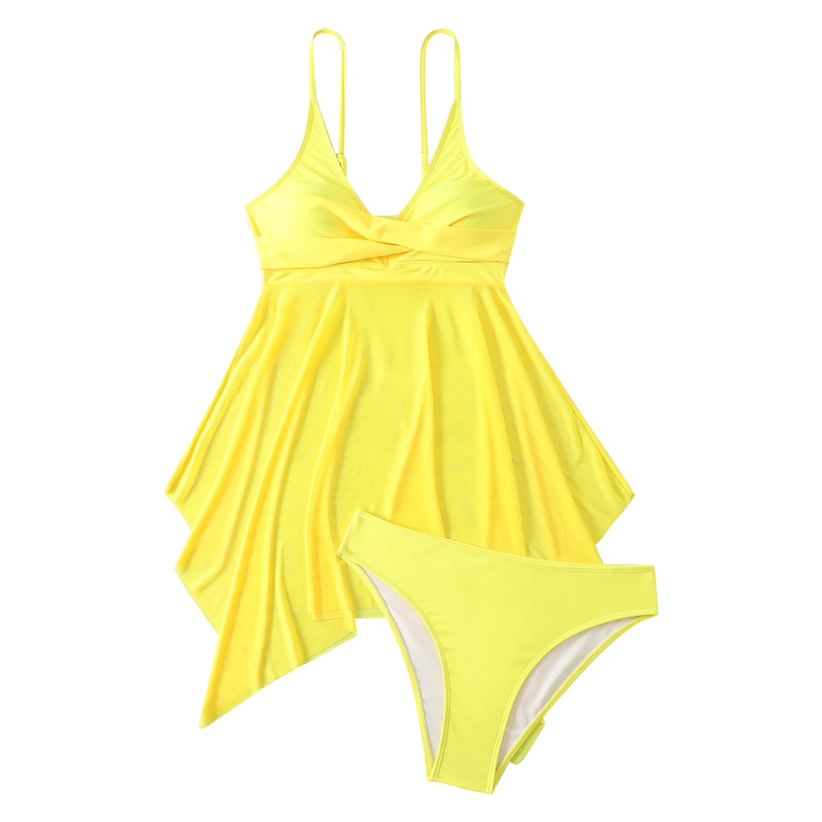 TODOZO Tankini Swimsuits for Women Tummy Control with Shorts Swim Suits ...