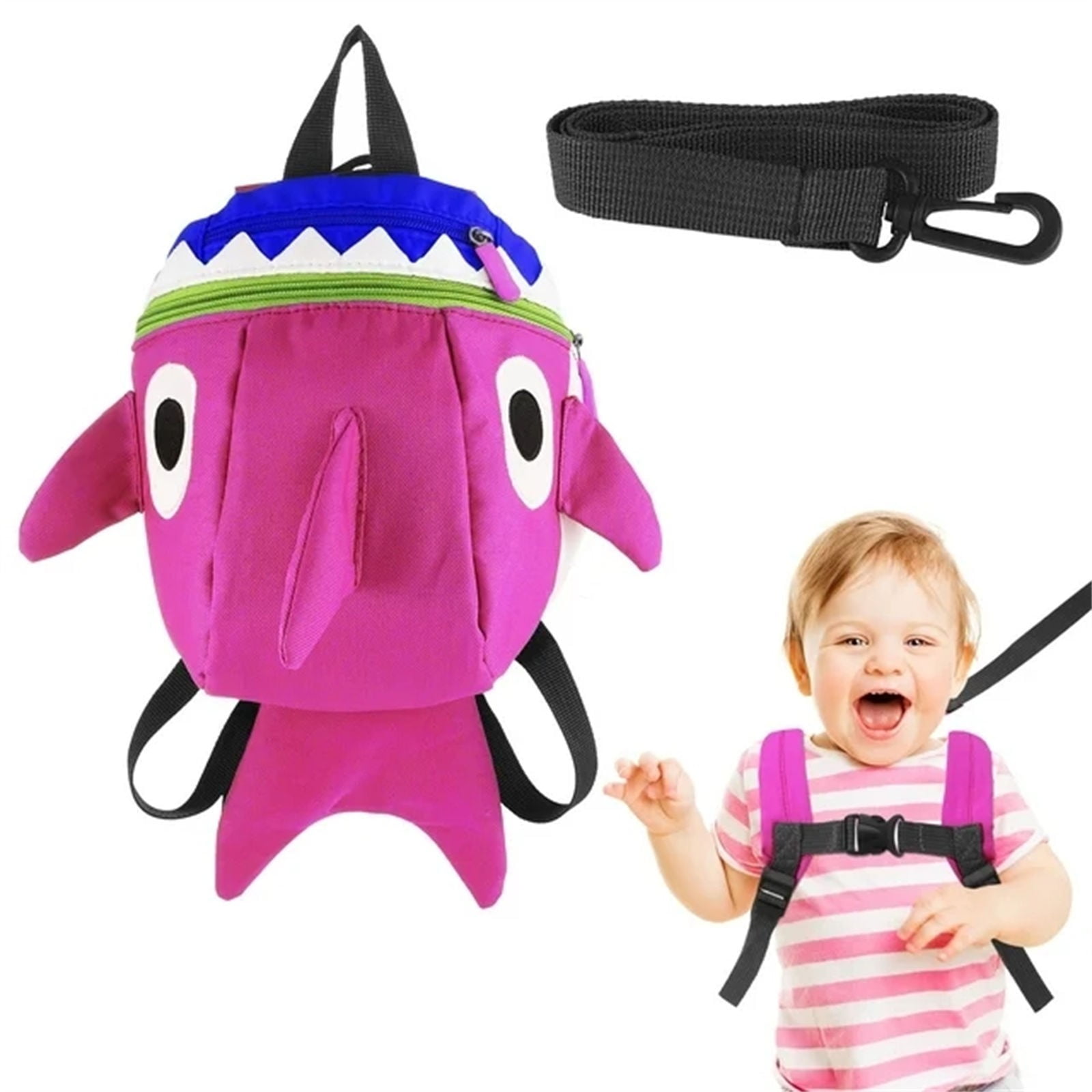 TODOZO Toddler Backpack Leash 2 In 1 Anti Lost Children Toddler Pattern ...