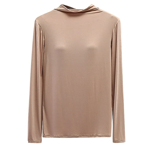 TODOZO Women's Thermal Top Basic Top Winter Clothes 2026 Thermal Base ...