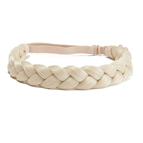 TOECWEGR Braid headband 3 Strands Synthetic Braided Hair Headbands ...