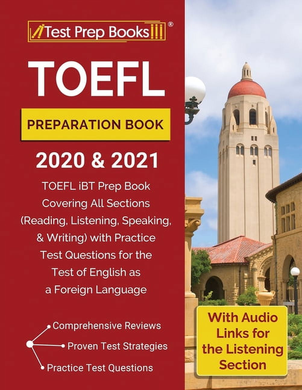 TOEFL Preparation Book 2020 and 2021: TOEFL iBT Prep Book Covering All ...