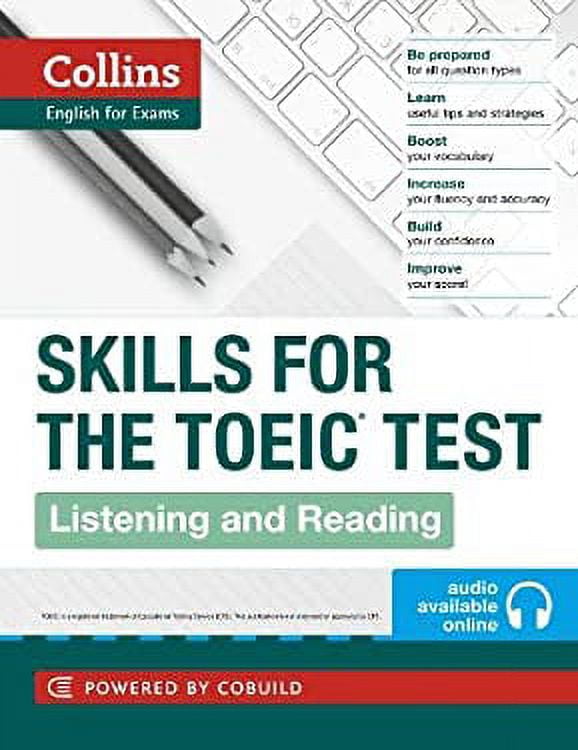 Pre-Owned TOEIC Listening and Reading Skills : TOEIC 750+ (B1+) (Collins English for the TOEIC ...