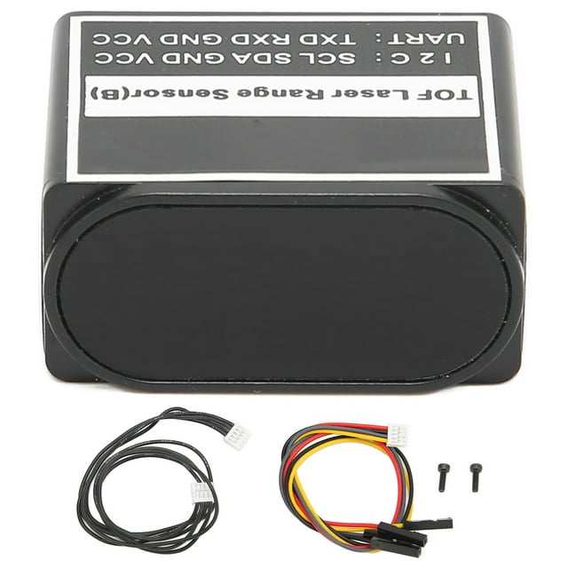 Tof Ranging Sensor 15m Ranging Range 1°~2° Fov I2c Interface Uart Communication Abs Material