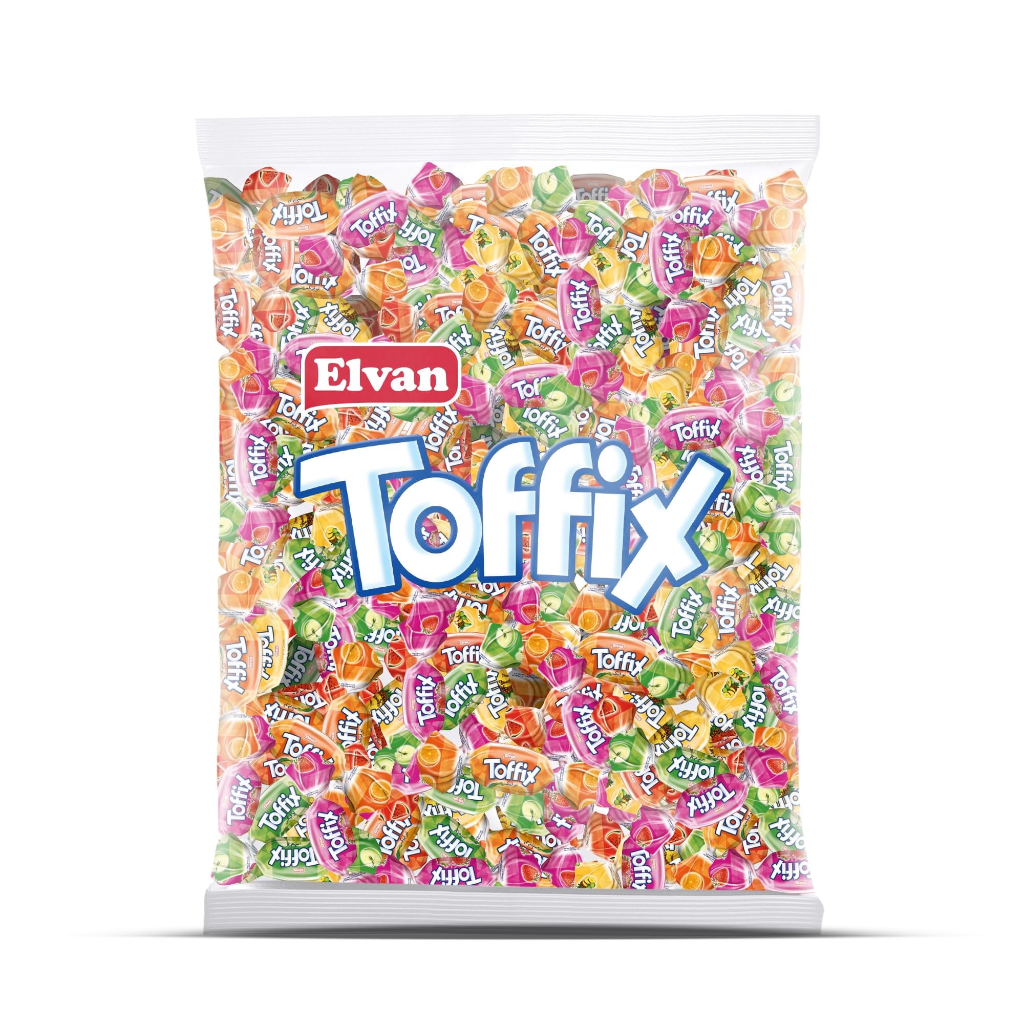 TOFFIX | Fruit Chews Assorted Bulk Candy 250+ Pieces | Center-Filled ...