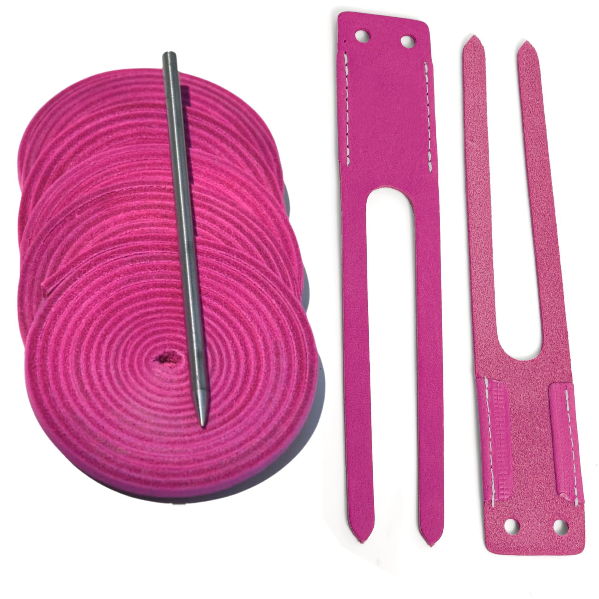 TOFL Baseball Glove Lace Kit | 6 Leather Glove Laces, a Lacing Needle ...