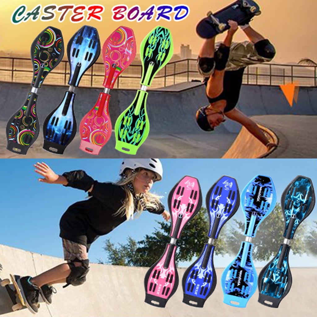 TOFOTL Snake Board Caster Board 2 Wheel Twistys for Kids Teenager Adult ...