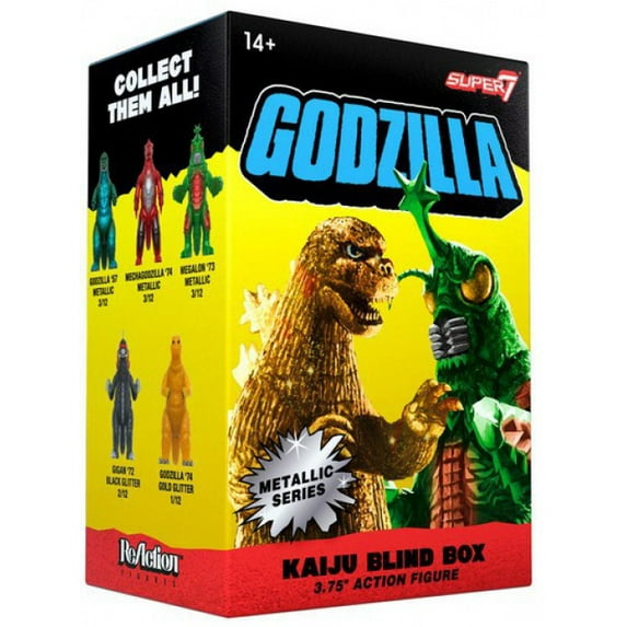 TOHO Godzilla Kaiju Metallic Mystery Pack (1 RANDOM Figure) - Walmart.com