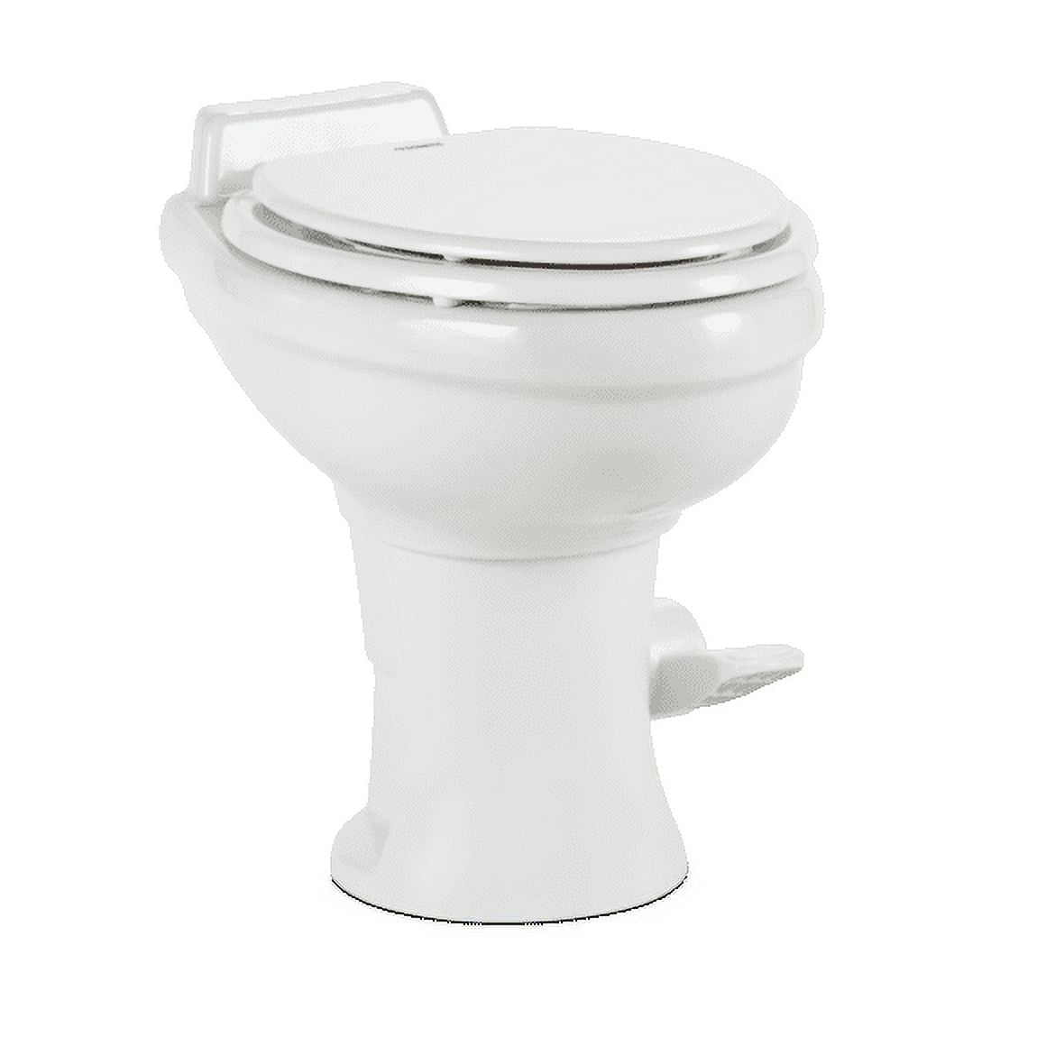 Dometic 320 Series Standard Height RV Toilet, White - Ideal for Camper ...