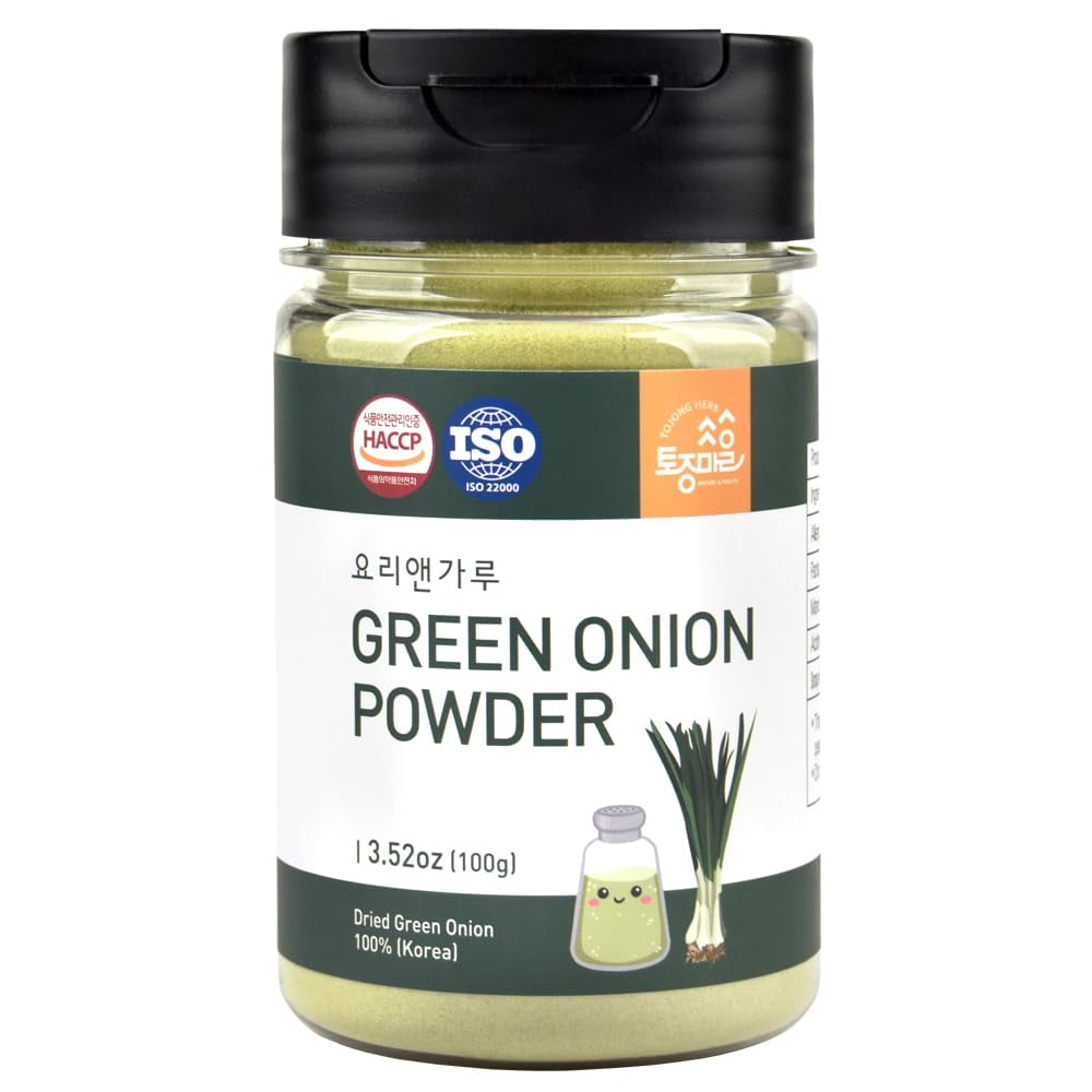 TOJONGHERB Green Onion Powder/ YYF14 3.53oz / All Natural Umami ...