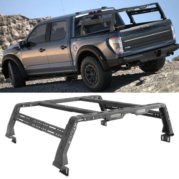 TOKMOWIN Chase Bed Rack System,Adjustable Height(18.6'' to 27 ...