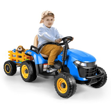 CAT Tractor Bull Dozer, Digger, Ride-On Toy by Kid Trax, yellow ...