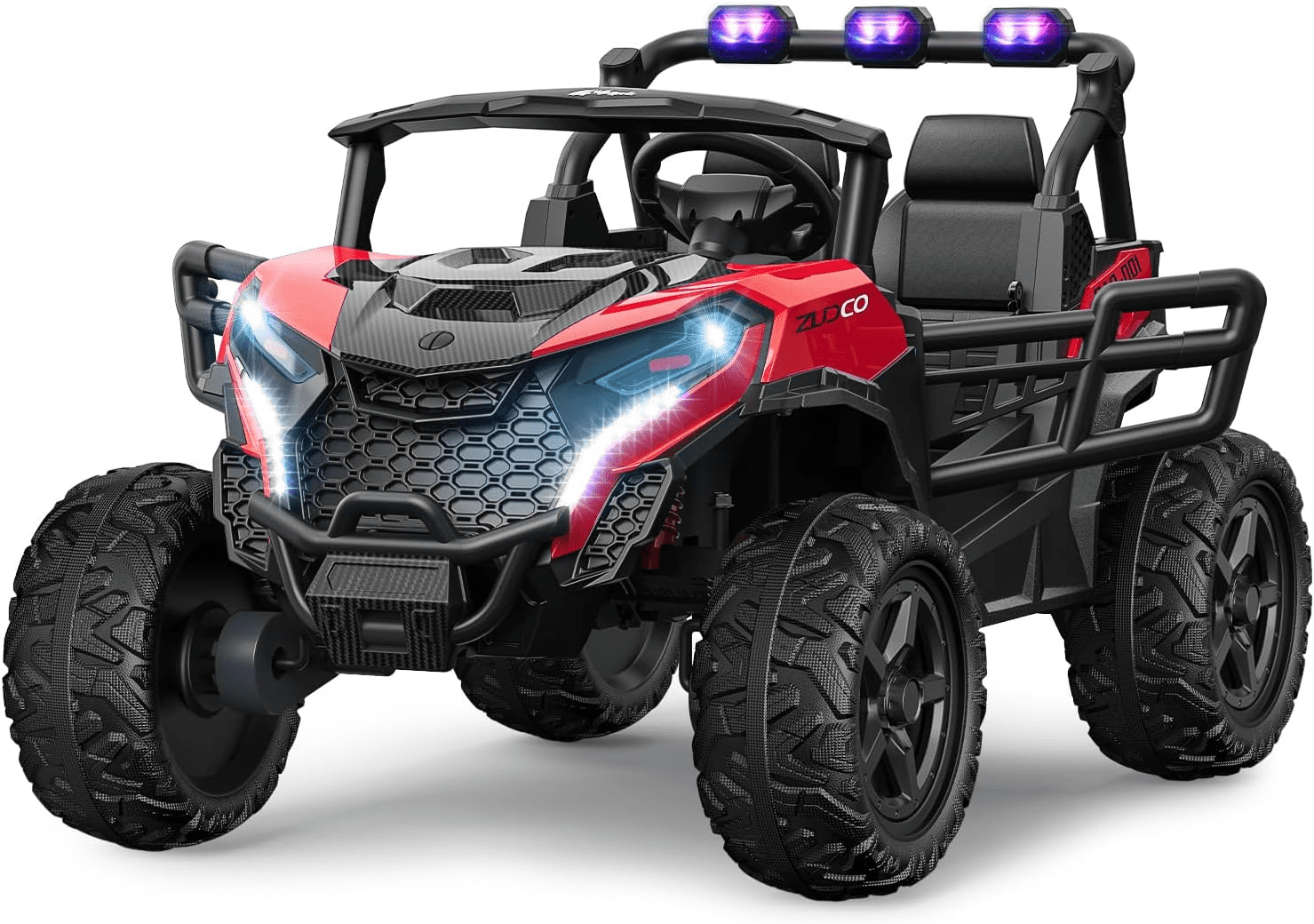 TOKTOO 24 Volt Ride on Toy for Big Kids, 24V Ride Ons with 4 Power EVA ...