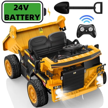 FINITO Electric School Bus Ride-On Toy, 24V, 4 Wheels, Remote Control ...