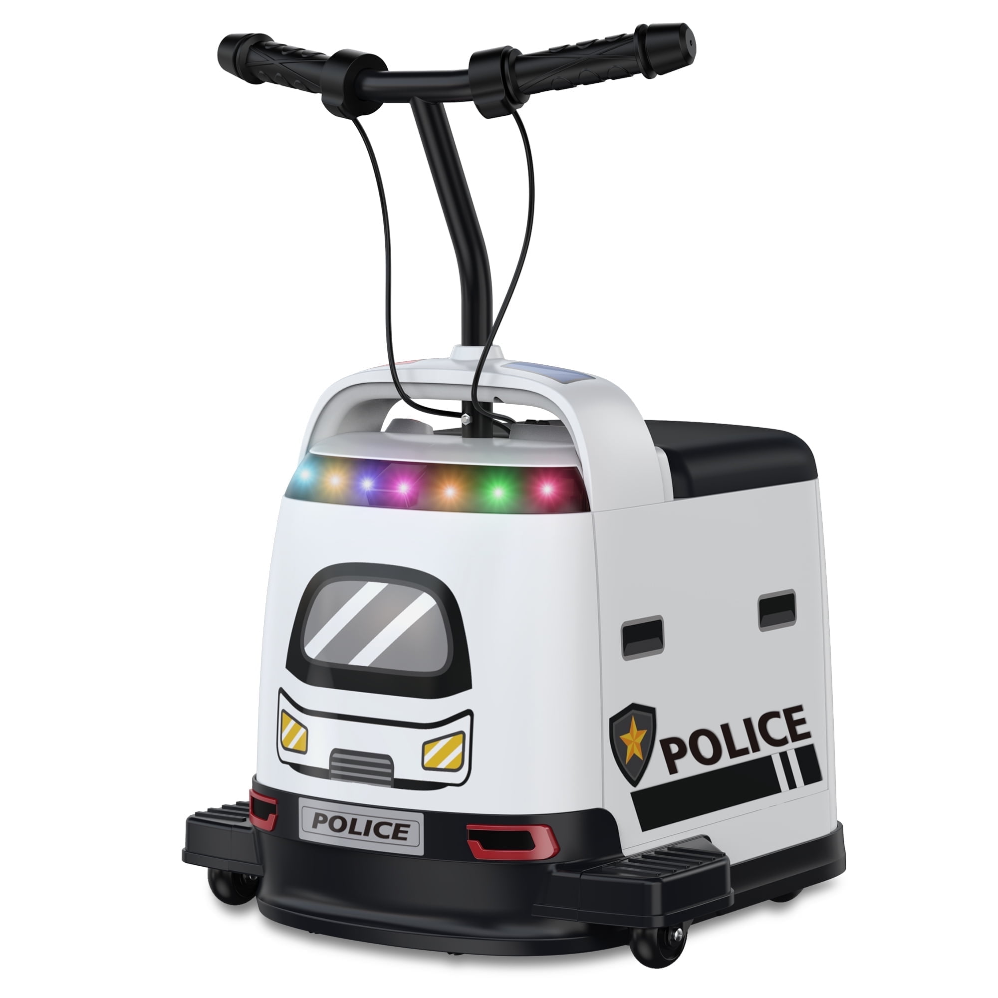 TOKTOO 24V Ride on Toy for Kids Aged 4-8, 24V Ride on Scooter w/ Thumb ...