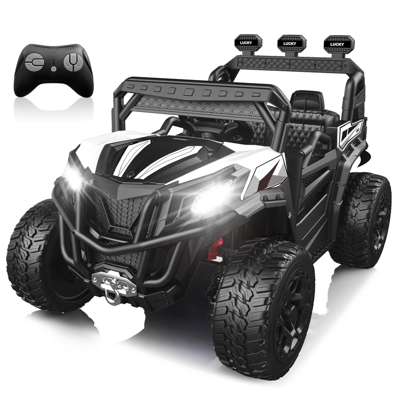 CASEMIOL 24V Remote Control Car for Kids, Battery Powered 2 Seater for ...