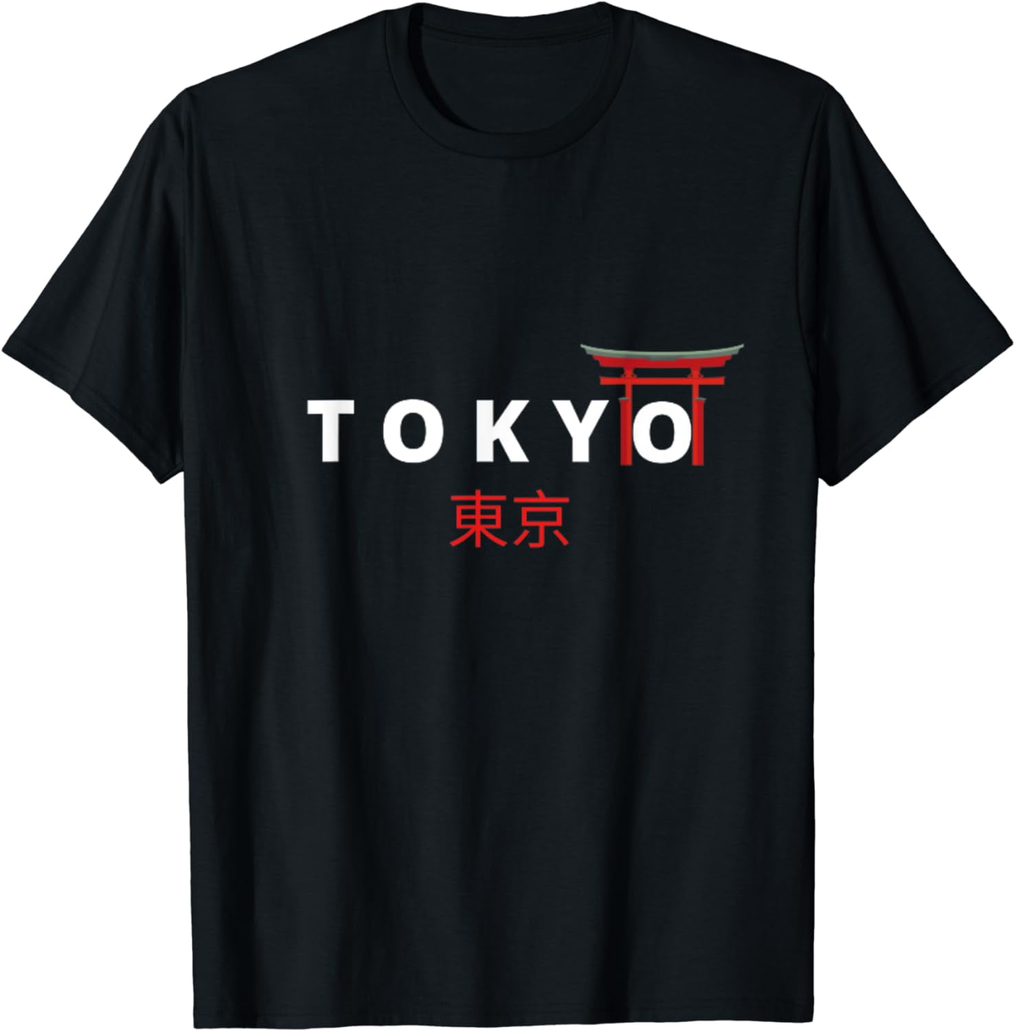 TOKYO japanese fonts , kanji ,japan desing T-Shirt - Walmart.com