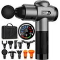 TOLOCO Massage Gun, Handheld Deep Muscle Relaxation Back Massage with ...