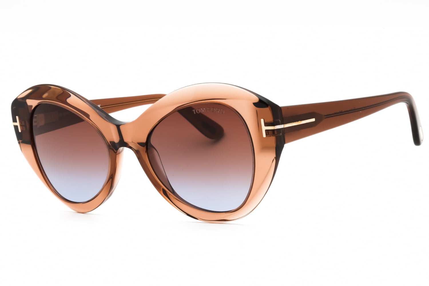 TOM FORD TF1084-48F-52 Sunglasses Size 52mm 140mm 20mm brown Women NEW ...