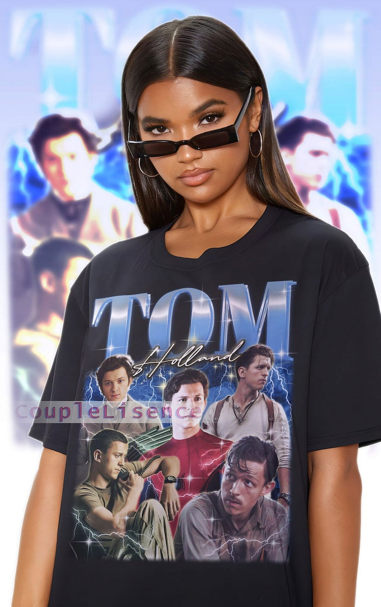 Tom Holland Vintage Shirt Tom Holland Homage Fan Tees Tom Holland