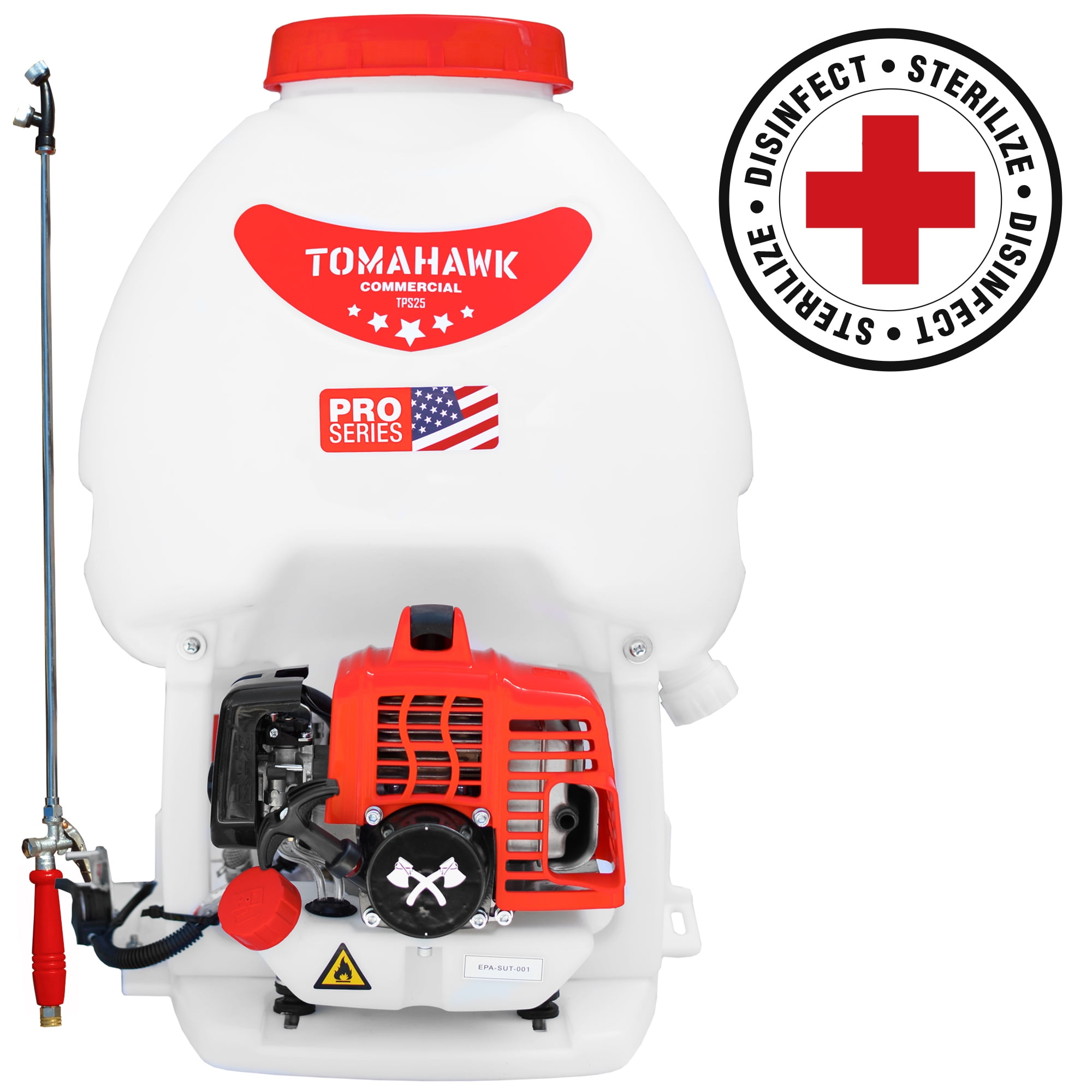 TOMAHAWK 5 Gallon Power Backpack Insecticide Sprayer, Pesticide Tank ...