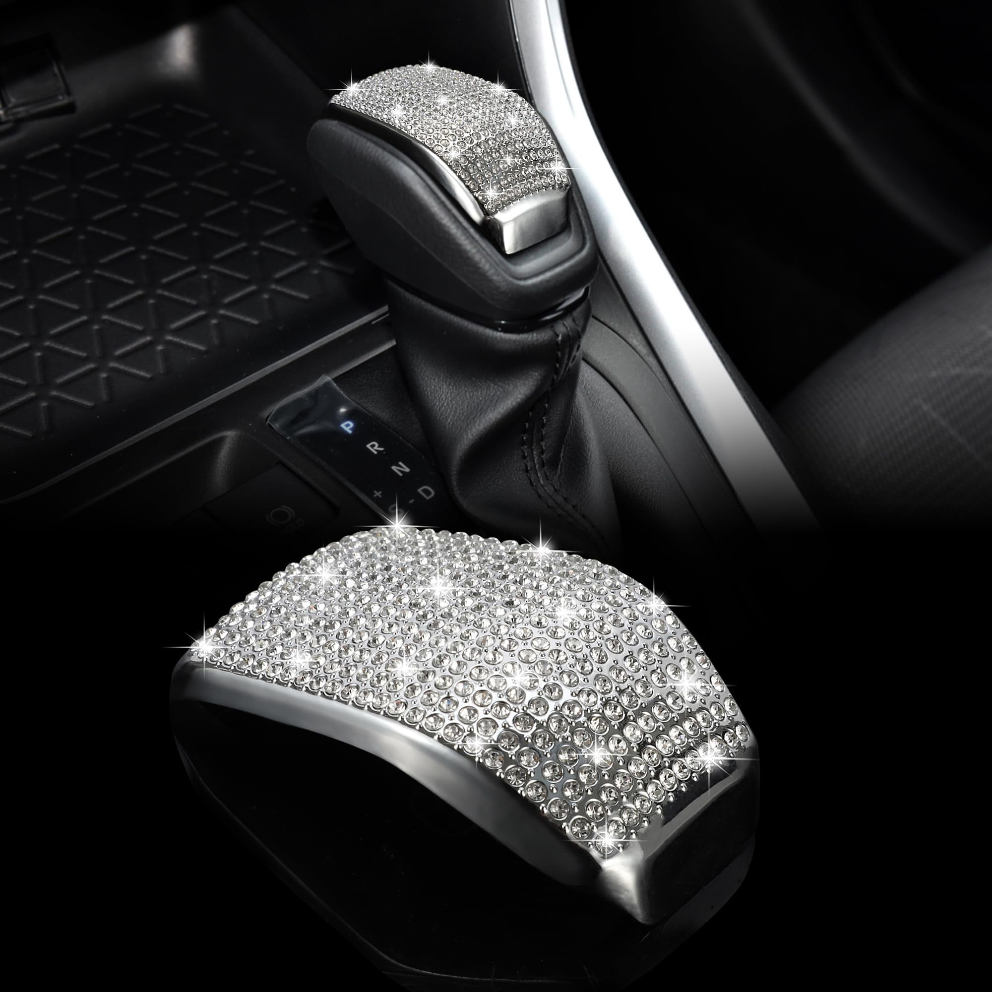 TOMALL Bling Gear Shift KEF16 Knob Cover Compatible RAV4 Highlander ...