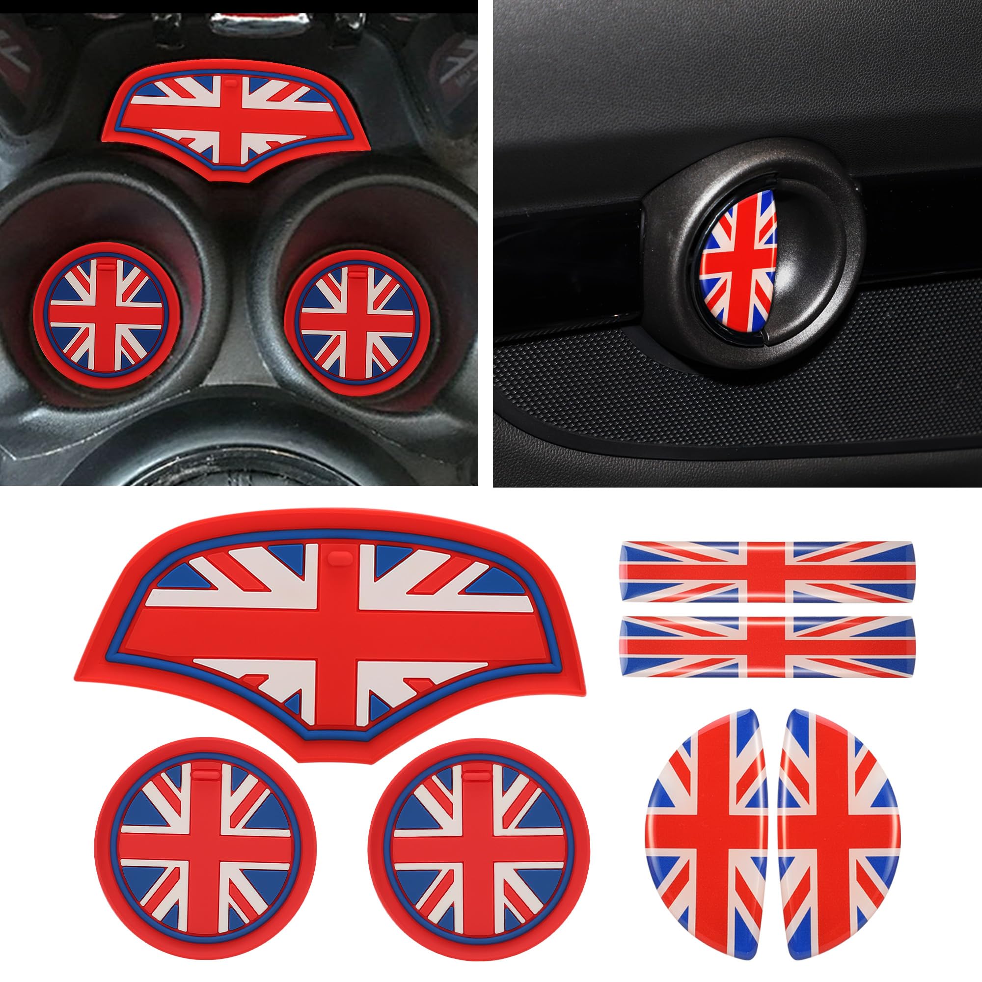 TOMALL Car Coaster Compatible RRF12 with Mini Cooper Inner Door Handle ...