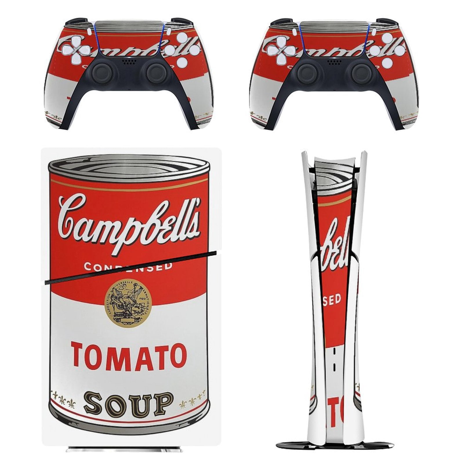 TOMATO SOUP PS5/PS5 Pro/PS5 Slim Digital Disc Skin Sticker For Console ...