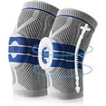 TOMITANY 2 Pack Knee Brace, Patella Stabilizer with Silicone Gel ...
