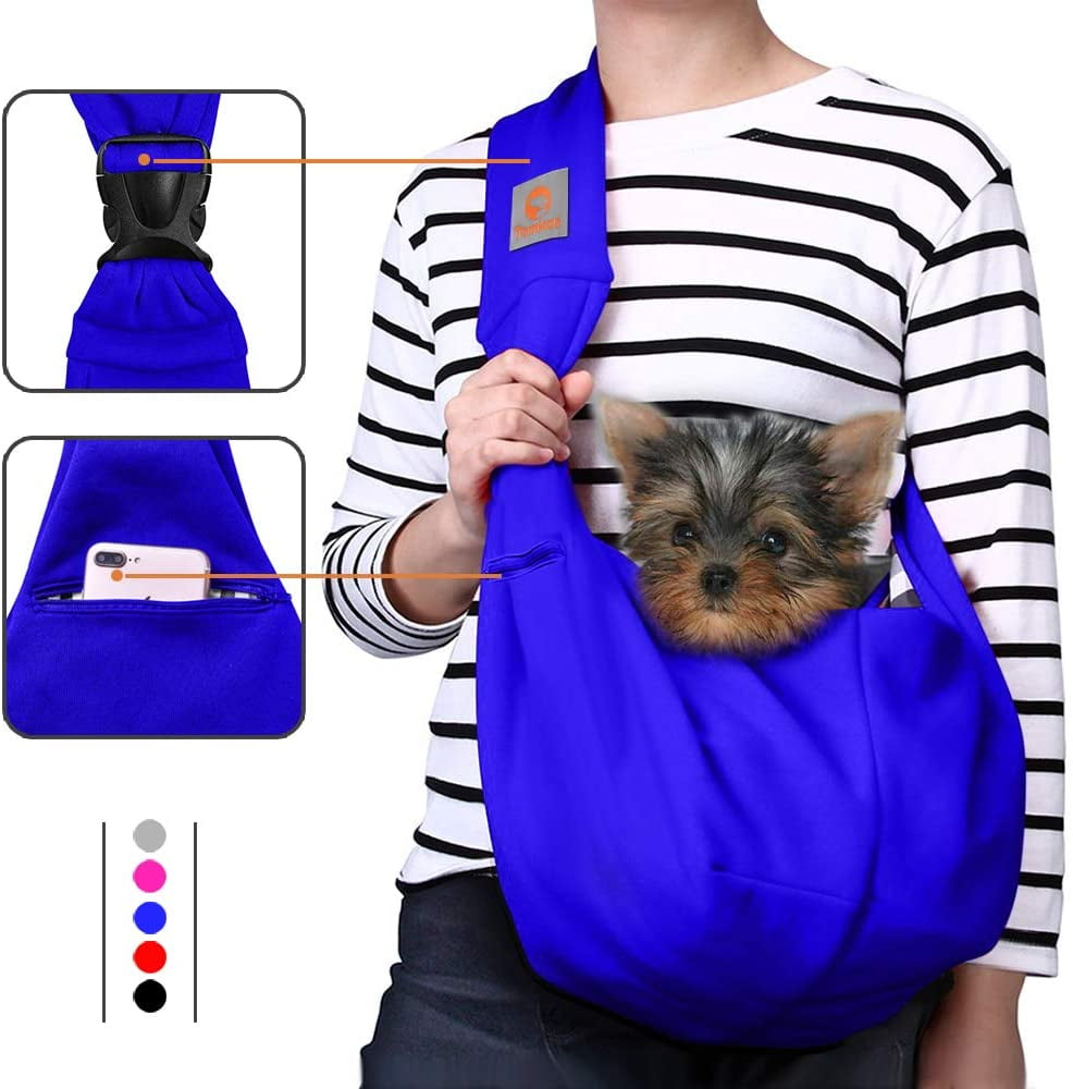 TOMKAS Dog Sling Carrier for Small Dogs Puppy Carrier for Small Dogs ...
