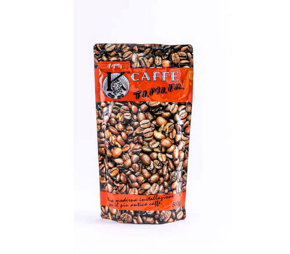 TOMOCA -Authentic Ethiopian Roasted Ground Coffee- 500g - Walmart.com
