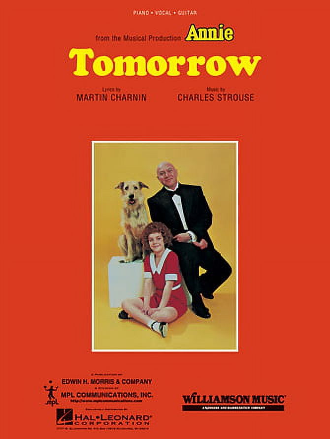 TOMORROW FROM THE MUSICAL ANNIE - Walmart.com