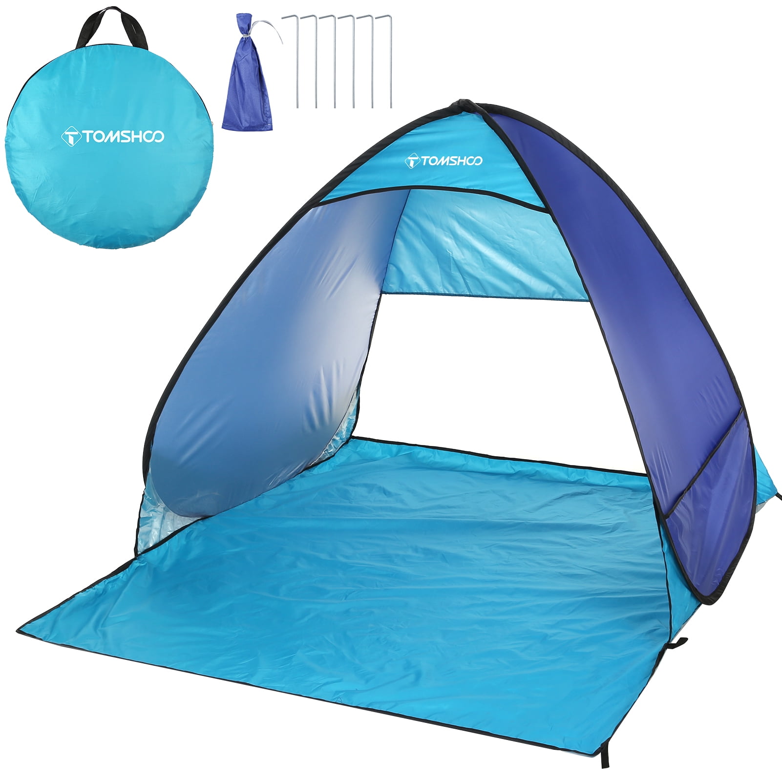 Automatic Instant Pop Up Beach Tent Lightweight Beach Shade Sun Shelter ...