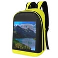 TOMSHOO Smart LED Backpack with Colorful LED Sign Panel and ...